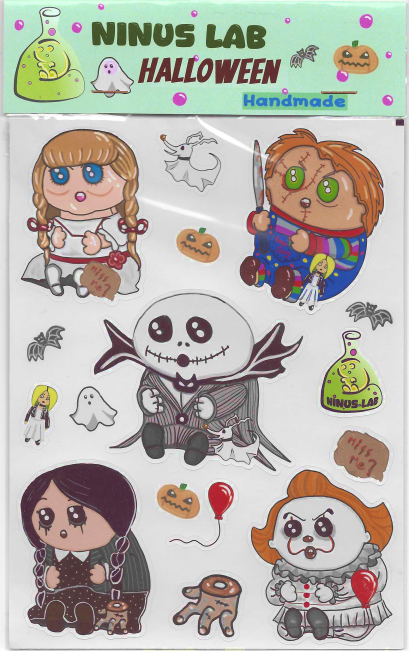 Pegatinas ESPECIALES Ninus Serie Halloween – Ninus Lab